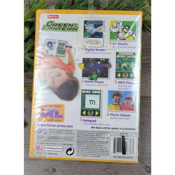 Fisher-Price | Toys | Fisher Price Ixl Green Lantern With 3d Game Nwt ...